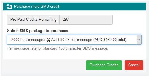 SMS Credits for booking appointment reminders and marketing - Online ...